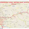 Kozhikode Light Metro Map,കോഴിക്കോട് മെട്രോ ദ്രുതഗതയിൽ തന്നെ ...