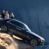 Rolls Royce Cars,കൊക്കയുടെ വക്കിൽ ടെസ്റ്റ് നടത്തുന്ന റോൾസ് റോയ്സ് കാ ...