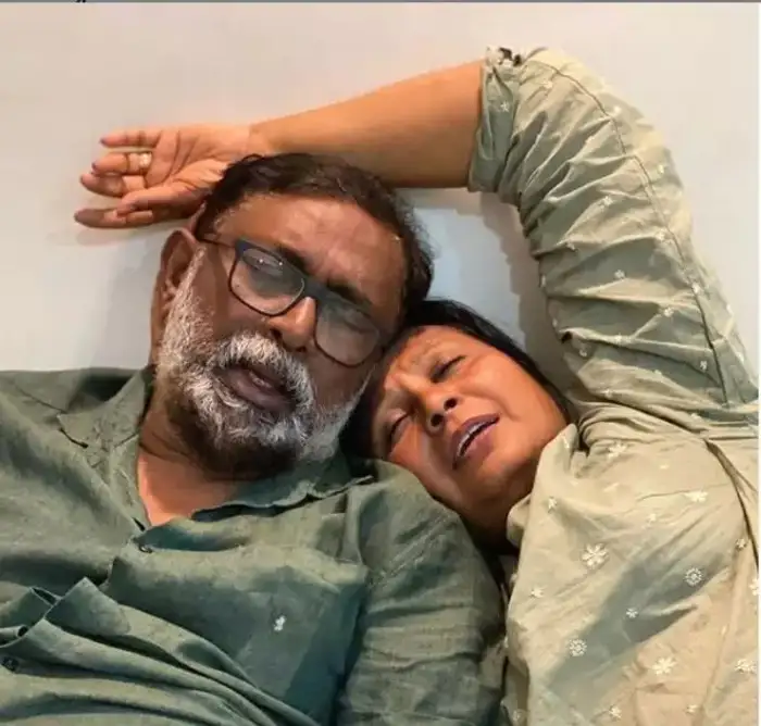 Director Lal And Wife Wedding Anniversary,പല്ലിനും കേടുപാടൊന്നും ...