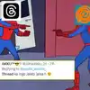 Threads Logo Funny Jalebi Memes News in Marathi : ‘थ्रेड्स अ‍ॅपनं ...