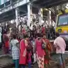 Thane Diva station Escalator Facility Now Available; दिवावासी, आता रूळ ...
