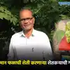 Washim Farmer Vitthalrao Barde successful in Hanuman Fruit farming; ना ...