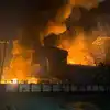 Heavy fire at Chemspec Chemicals in Taloja; तळोजात केमस्पेक केमिकल्सला ...