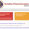 ICAI CA : आयसीएआय सीएच्या अर्जातील चुका सुधारण्याची आणखी एक संधी; या ...