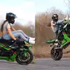 Stunt Video:‘जे मुलांना जमत नाही ते मुलींनं केलं’, बाईकवर मारला खतरनाक ...