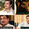 Toll tax memes have gone viral featuring Nitin Gadkari using Bollywood ...