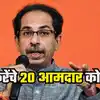 Uddhav Thackeray led Shiv Sena 20 MLAs List Vidhan Sabha Election ...
