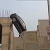 UP Viral Video Car falls off unfinished bridge due to wrong Digital Map ...