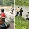 Farmers struggle to cross river: पालघर मध्ये आदिवासी शेतीसाठी रोज करतात ...