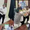 Uttar Pradesh Government School Headmaster beaten up Education Officer ...