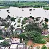 heavy rain in solapur 124 villages affected by sine flood 29 villages ...