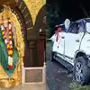 sai baba devotee fortuner car accident on nashik highway three died ...