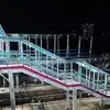 bhandup station new pedestrian bridge convenience for passengers; मध्य ...