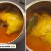 Woman Cooks Frozen Chicken Without Removing Plastic Packet Food Video ...