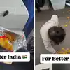 Father Makes Child Clean Train Floor After Spilling Chips Video goes ...
