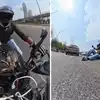 High Speed Bike Crash on Highway Ends With Unexpected Thumbs Up Video ...