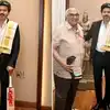 C Joseph Vijay flaunts cricket bat signed by Virat Kohli; C Joseph ...