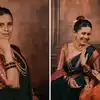 सोनाली खरे आणि लेक सनाया आनंदचा मराठमोळा अंदाज; पारंपरिक लूकमधील सुंदर ...