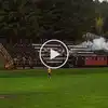 Football Match Video,Video: फुटबॉल मॅच सुरू असताना मैदानात घुसली ट्रेन ...