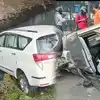 Palm Beach Road Accident,पाम बीच रोडवर दोन कारचा भीषण अपघात; एक ...