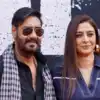 Tabu Looks Gorgeous in Blue Midi Frock Dress At Bholaa Second Teaser ...