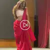 Girl Dance Viral Video, Girl Fairwell Dance on Choli Ke Peeche Kya Hai ...