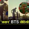shahrukh khan jawan stunt bts video viral : 'जवान' के सेट से शाहरुख खान ...