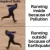 Delhi Ncr Earthquake,Delhi Bhukamp: पॉल्यूशन से परेशान दिल्ली-NCR वाले ...