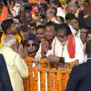 PM Modi in Ayodhya:रामलला की पहली आरती, सबको प्रणाम, 500 सालों का सपना ...