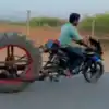 Bike Jugaad Ka Viral Video,देसी जुगाड़: शख्स ने बाइक में लगा दिया ...
