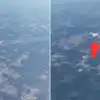 360 Degree Sky View Of Flying Plane,800 Km/h की रफ्तार से उड़ रहा था ...