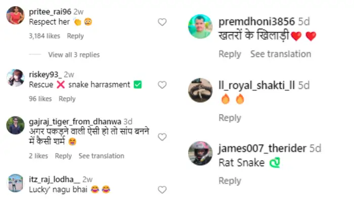 Saanp Pakadne Ka Video,सांप है या रस्सी? महिला ने घर में छिपे 'रैट ...