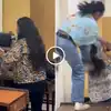 Ladkiyon Ki Ladai Ka Video,क्लासरूम में भिड़ गईं दो लड़कियां, बालों की ...