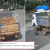 Sadak Hadse Ka Video,महाराष्ट्र: 2 ट्रक मुड़ रहे थे तभी कहीं से आ गया ...