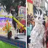 ऐरावत हाथी पर सवार प्रभु, आगरा में प्राचीन रामबारात का शुभारंभ, 121 ...