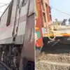 Railway Track Par Fasa Truck Viral Video,ट्रेन के ट्रैक पर फंसा हुआ था ...