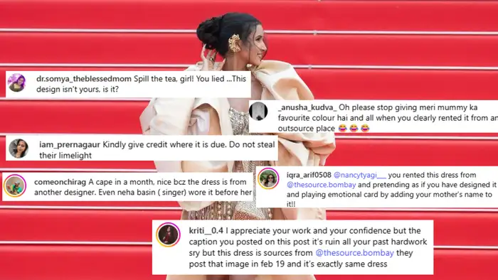 Nancy Tyagi Neha Bhasin Same Corset Mini Dress,नैंसी त्यागी इतनी बड़ी ...