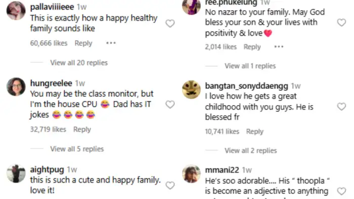 Parents Reaction On Son Becomes Class Monitor,इस फैमिली को नजर न लगे ...