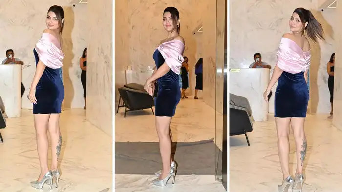 Akanksha Puri In Pink Blue Dress,ऐसे स्टाइल का क्या फायदा, जो बन जाए ...