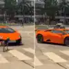 Street Dog Vs Lamborghini In Mumbai Video,मुंबई में लेम्बोर्गिनी को ...
