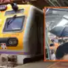 Umbrella Inside Mumbai Train,मुंबई लोकल में दिखा अनोखा नजारा, AC ट्रेन ...