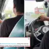 Noida Cab Viral Video: पत्नी बच्ची के साथ कैब में नोएडा से CP जा रहा था ...