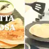 Atta Dosa Tawe Par Jalne Or Chipkne Se Kaise Bachayen,'2 मिनट में बन ...
