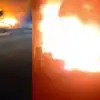 Hoshiarpur Accident,LPG टैंकर में ब्लास्ट के बाद भीषण आग, 2 की मौत, 20 ...