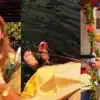 Jasmin Jaffar Guruvayoor Reel, गुरुवायुर मंदिर में घुसी, भगवान के स्नान ...