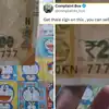 200 Rupee Viral Note,शख्स के हाथ लगा 200 का यूनिक नोट, 777777 देखकर ...