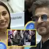 Shahrukh Khan Rani Mukherjee,शाहरुख खान ने जोड़े हाथ तो हंसने लगीं रानी ...