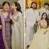 Anshula Kapoor In Purple Lehenga,सौतेली बहन पर प्यार लुटाकर श्रीदेवी की ...