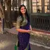 IPS Poorva Choudhary Saree Look,राजस्थान की IPS बिटिया फिर कर गई फिदा, नीली साड़ी पहन दिखाई ...