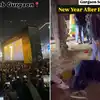 Gurgaon Me New Year Celebration Ka Video,3,2,1… गुड़गांव के साइबर हब का ...